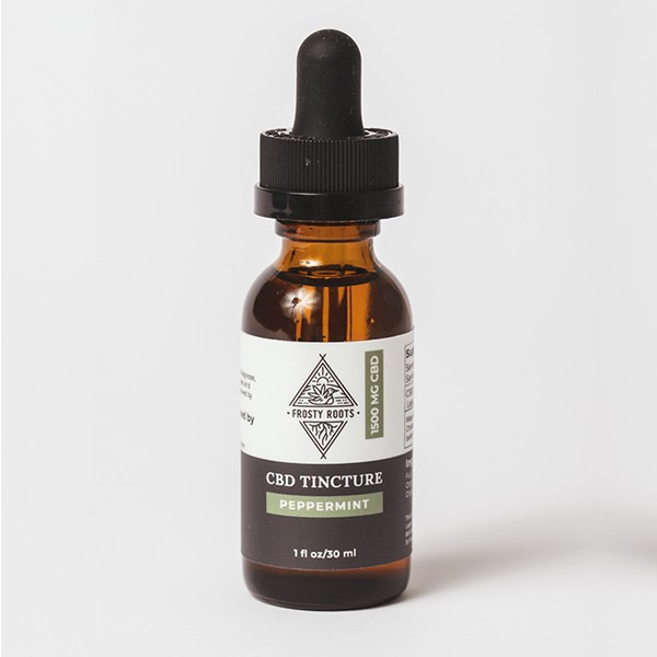 CBD Tincture (Peppermint) - Frosty Roots